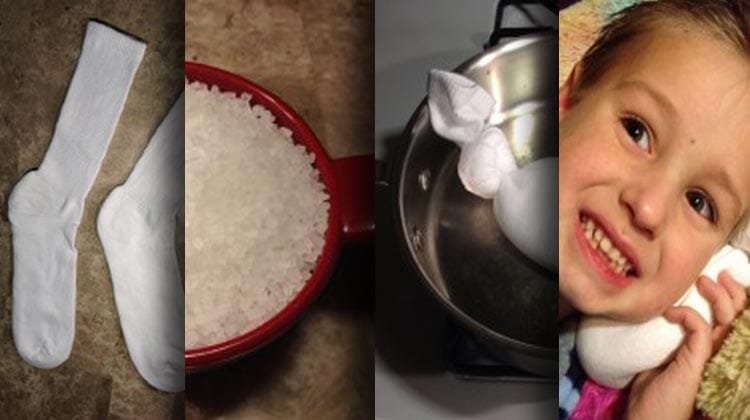 DIY Natural Relief for Ear Infections - The Magic Salt Sock - The ...