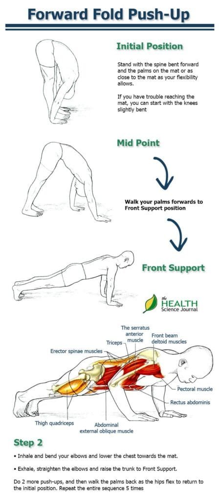 Forward Fold Push-Up – Why This is the Best Push-Up Variation for Your ...