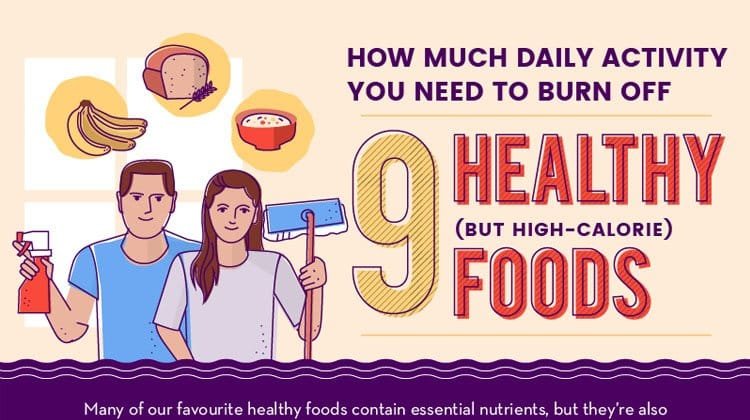 How to burn off the calories from healthy food - The Health Science Journal