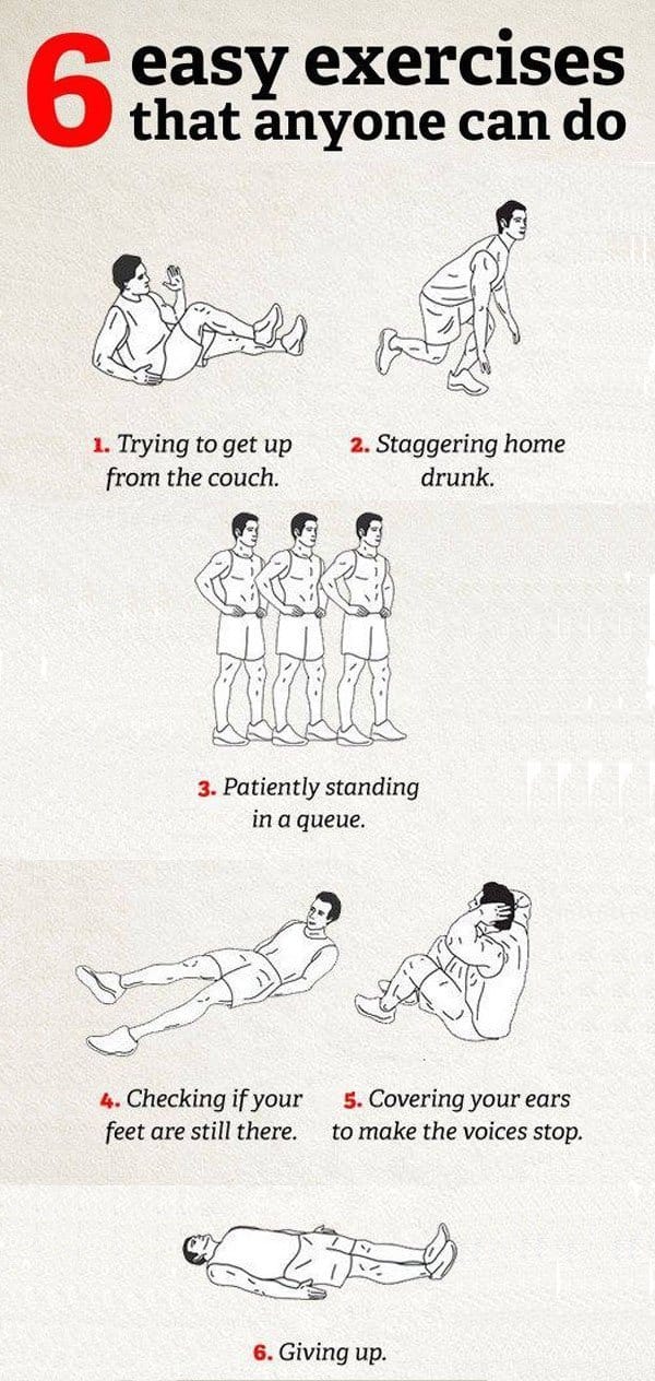6 Easy Exercises That Anyone Can Do The Health Science Journal
